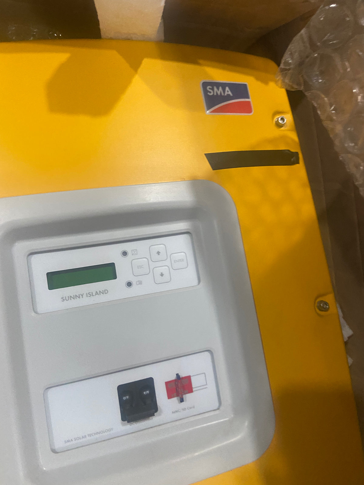 SMA sunny island take offs — Southwest solar supply